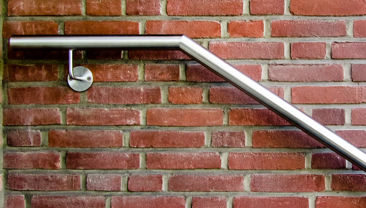 Leuning roestvrij staal aan beide zijden schuin | metallbau-onlineshop.de